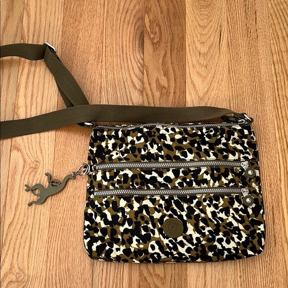 Kipling | Bags | Nwt Kipling Brown And Black Leopard Print Crossbody ...